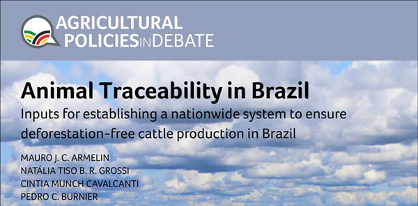 Animal Traceability in Brazil Inputs for establishing a nationwide system to ensure ...
